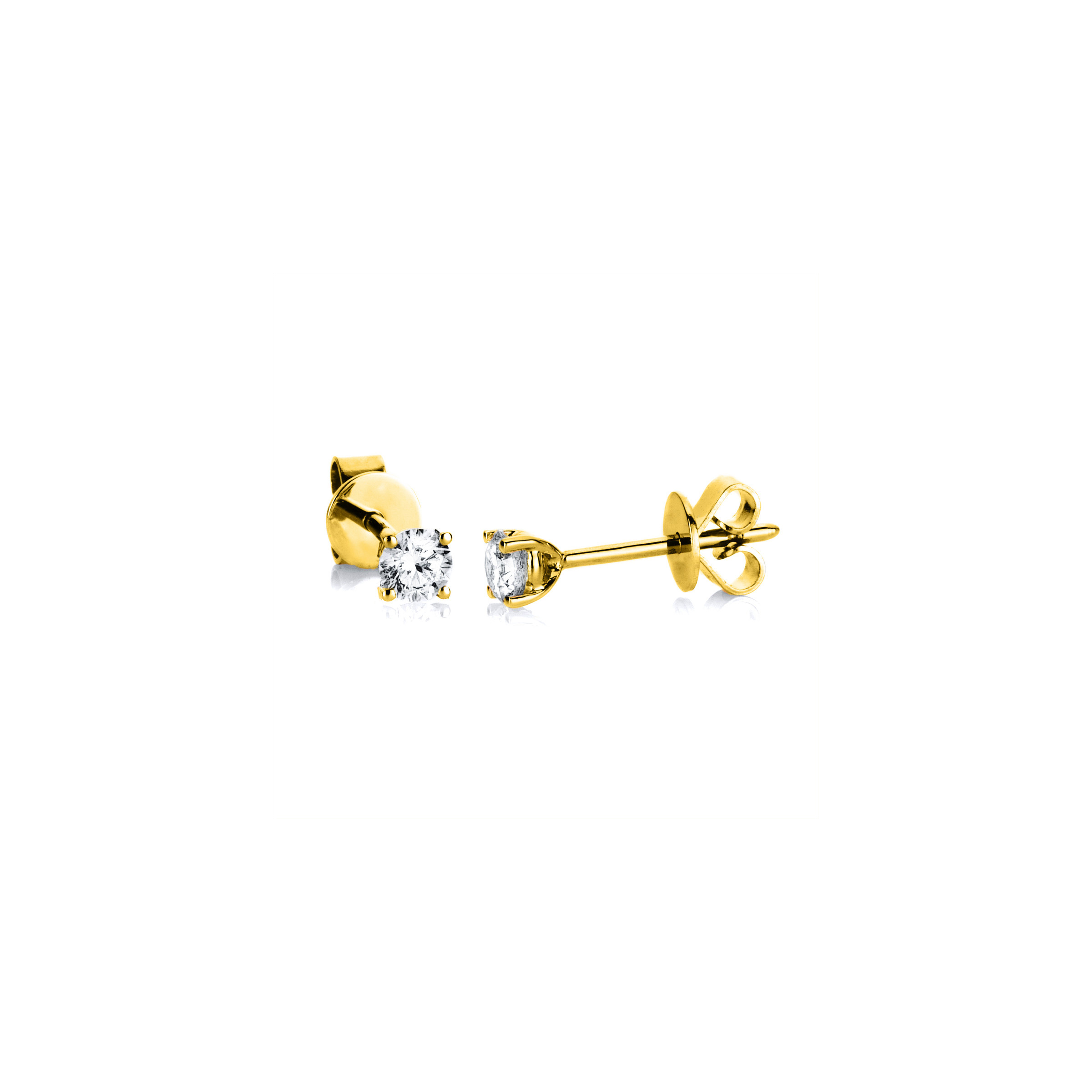 Looi & Co Naušnice Žuto Zlato (18k) (2A997G8-11)
