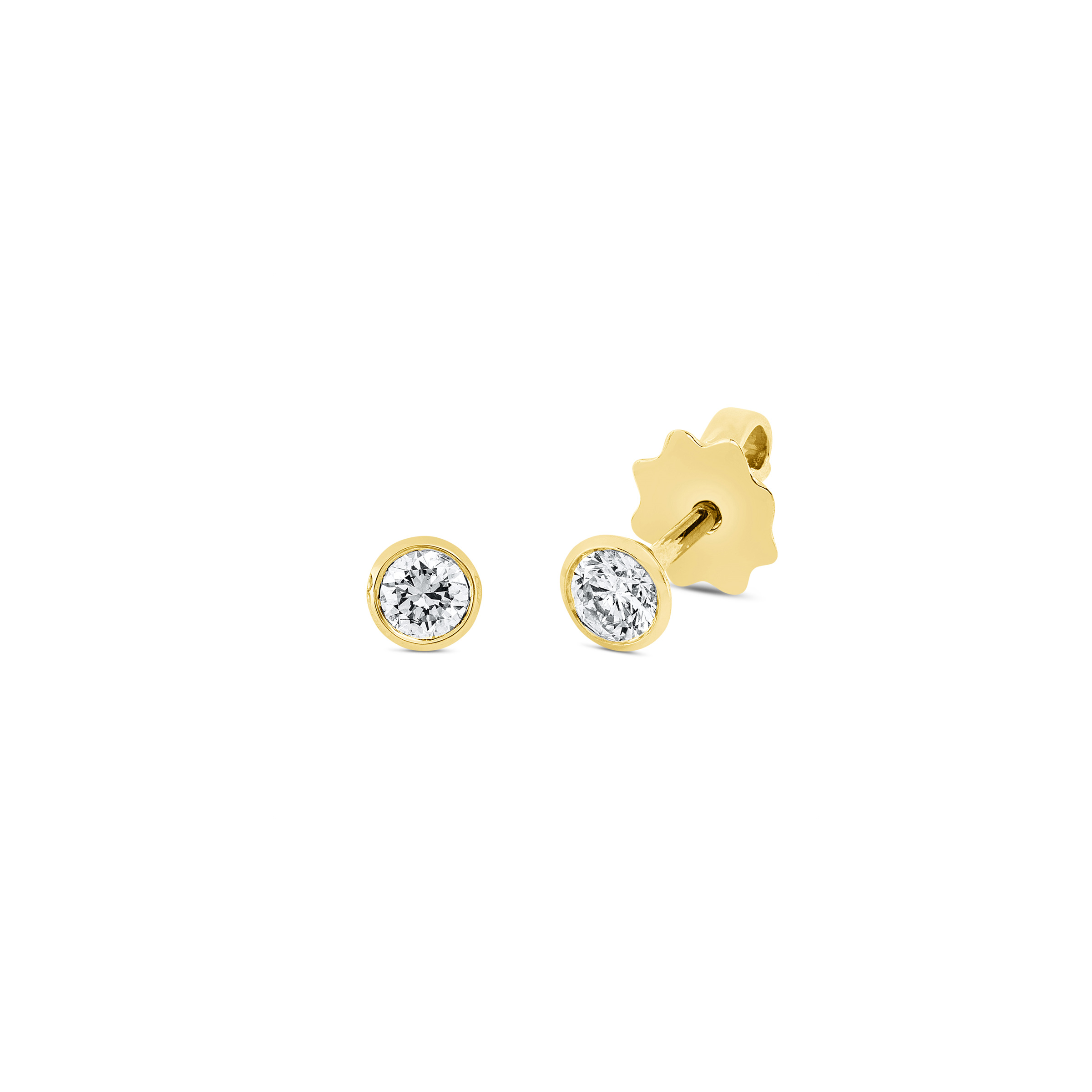 Looi & Co Naušnice Žuto Zlato (18k) (2U136G8-3)